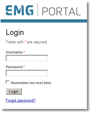 Logging in - Nordic Messaging